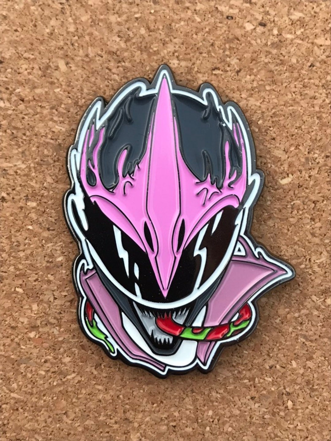 Symbiote Ranger Slayer Soft Enamel Pin - Etsy