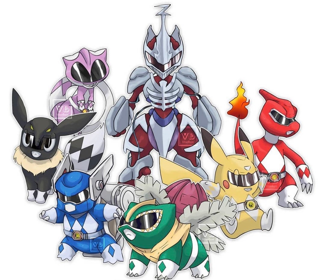 Pokeranger Full Set - Etsy