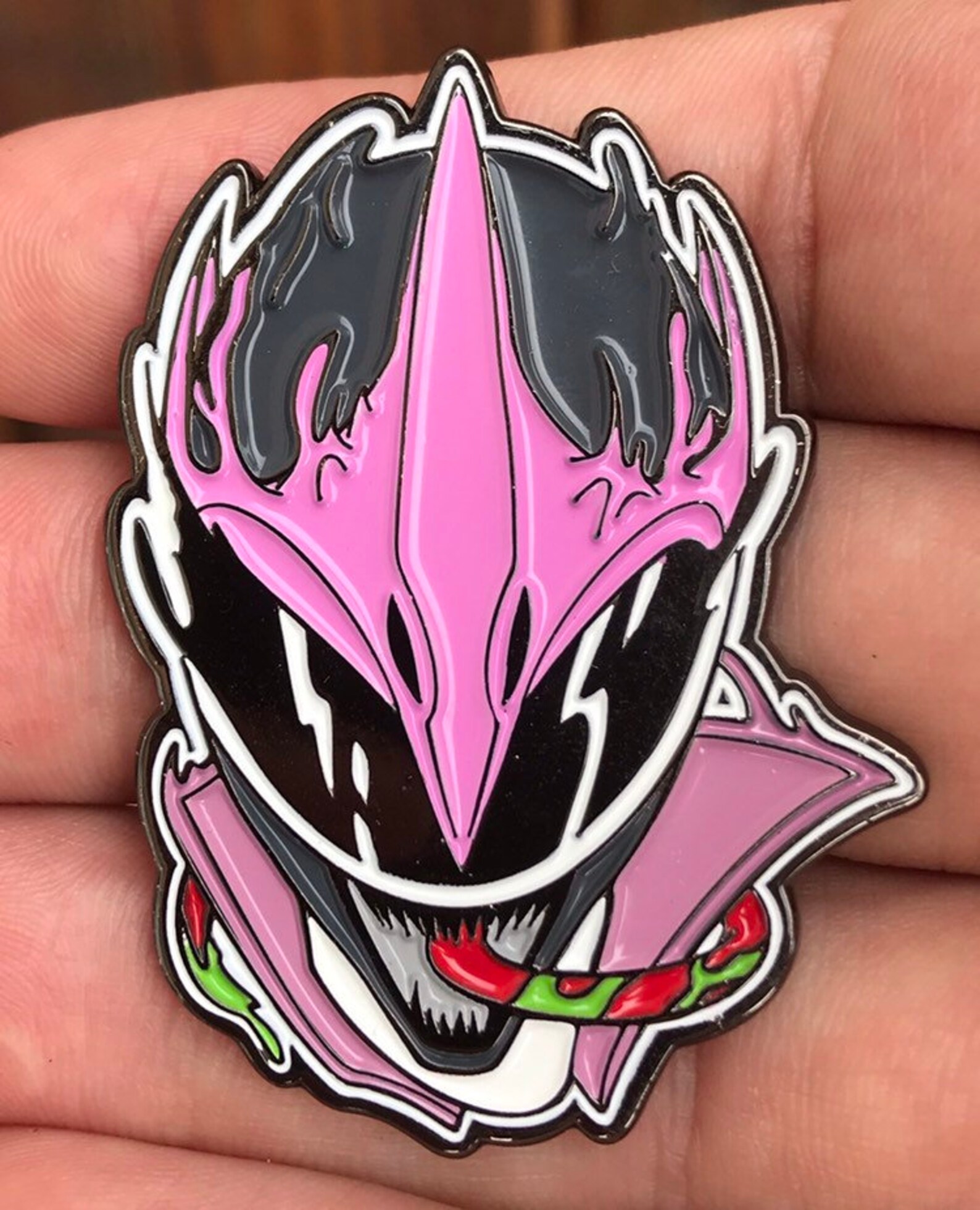Symbiote Ranger Slayer Soft Enamel Pin | Etsy