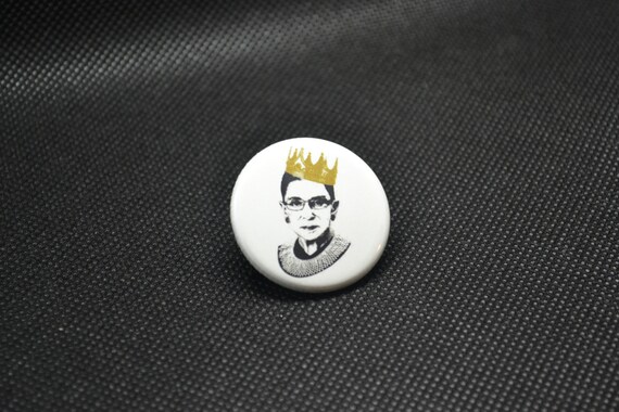 RBG Button RBG I Dissent Feminist Button Feminist Gift | Etsy