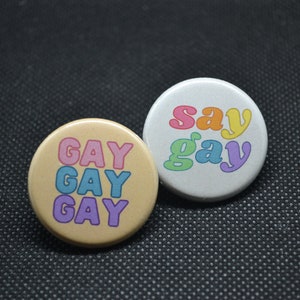 Pride Buttons: Build Your Own LGBTQ Pinback Button Set - Etsy