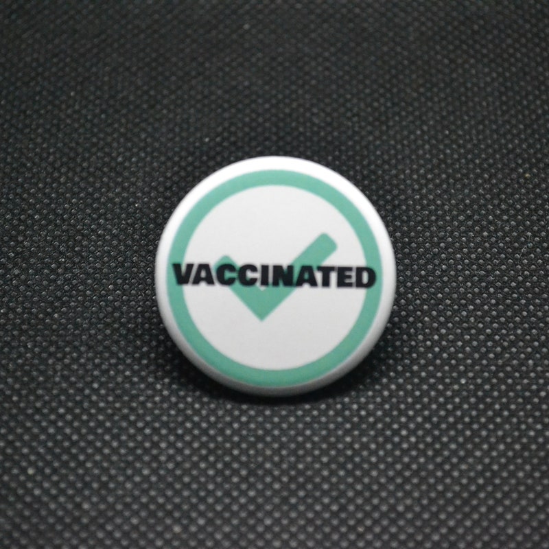 Covid Vaccine Pin - Etsy