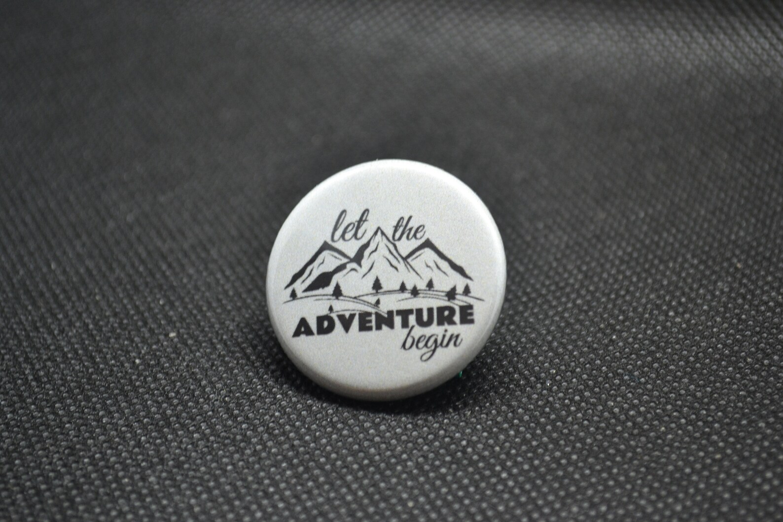 Let the Adventure Begin Button Environmentalist Buttons - Etsy UK