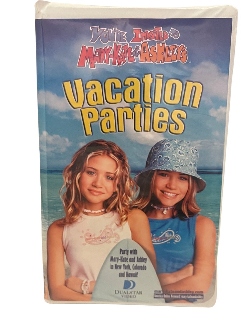Vintage Mary Kate and Ashley Vacation Parties VHS Movie - Etsy