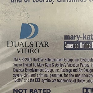 Vintage Mary Kate and Ashley Vacation Parties VHS Movie - Etsy