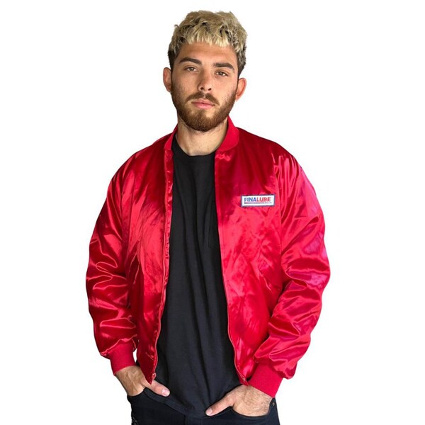 Satin Bomber - Etsy