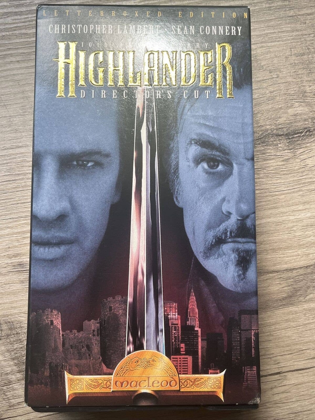 Highlander (VHS, 1996, 10th Anniversary Directors Cut) - Etsy