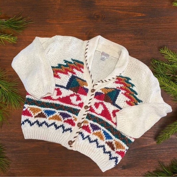 Aztec Cardigan - Etsy