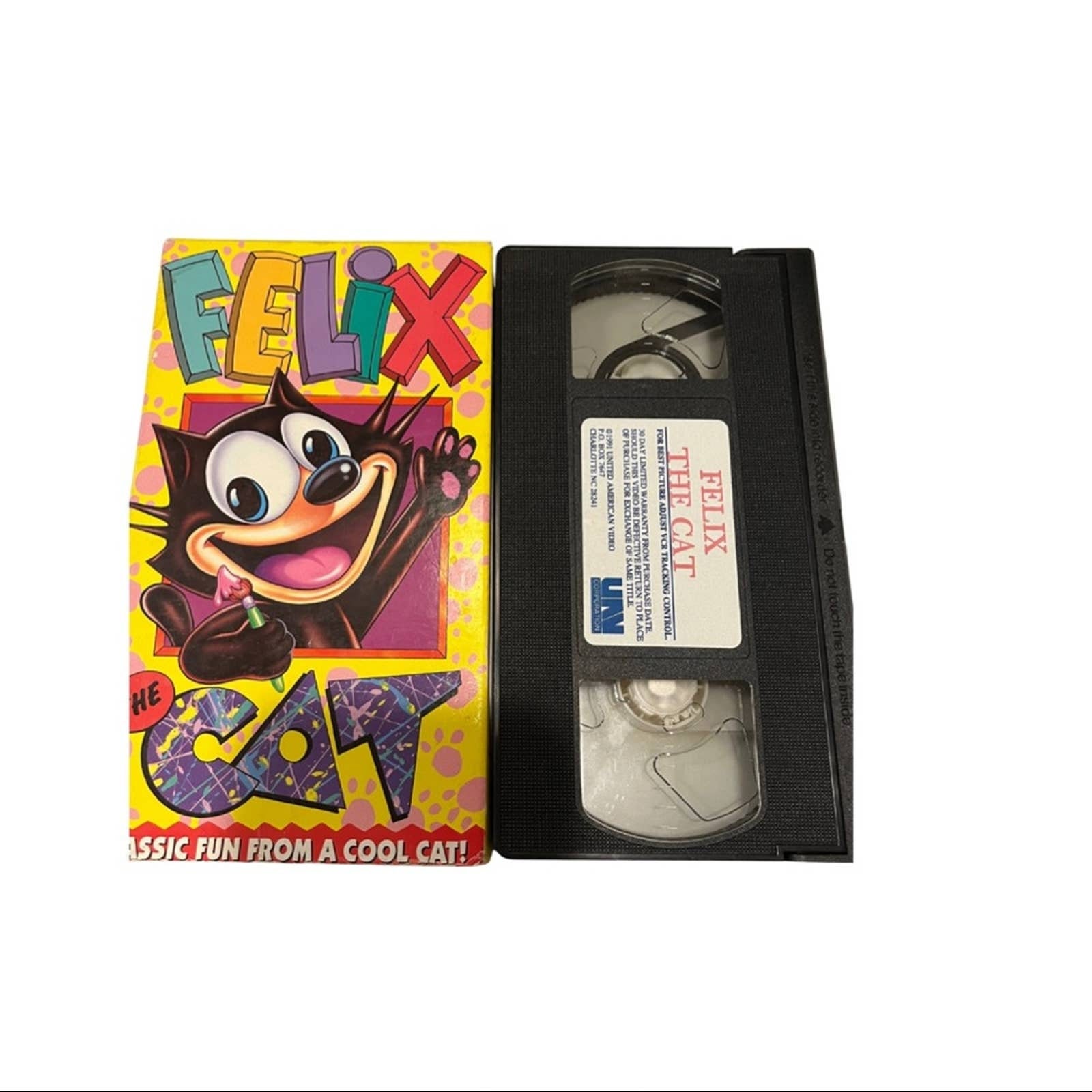 Felix the Cat VHS Animated Cartoon VHS Movie - Etsy