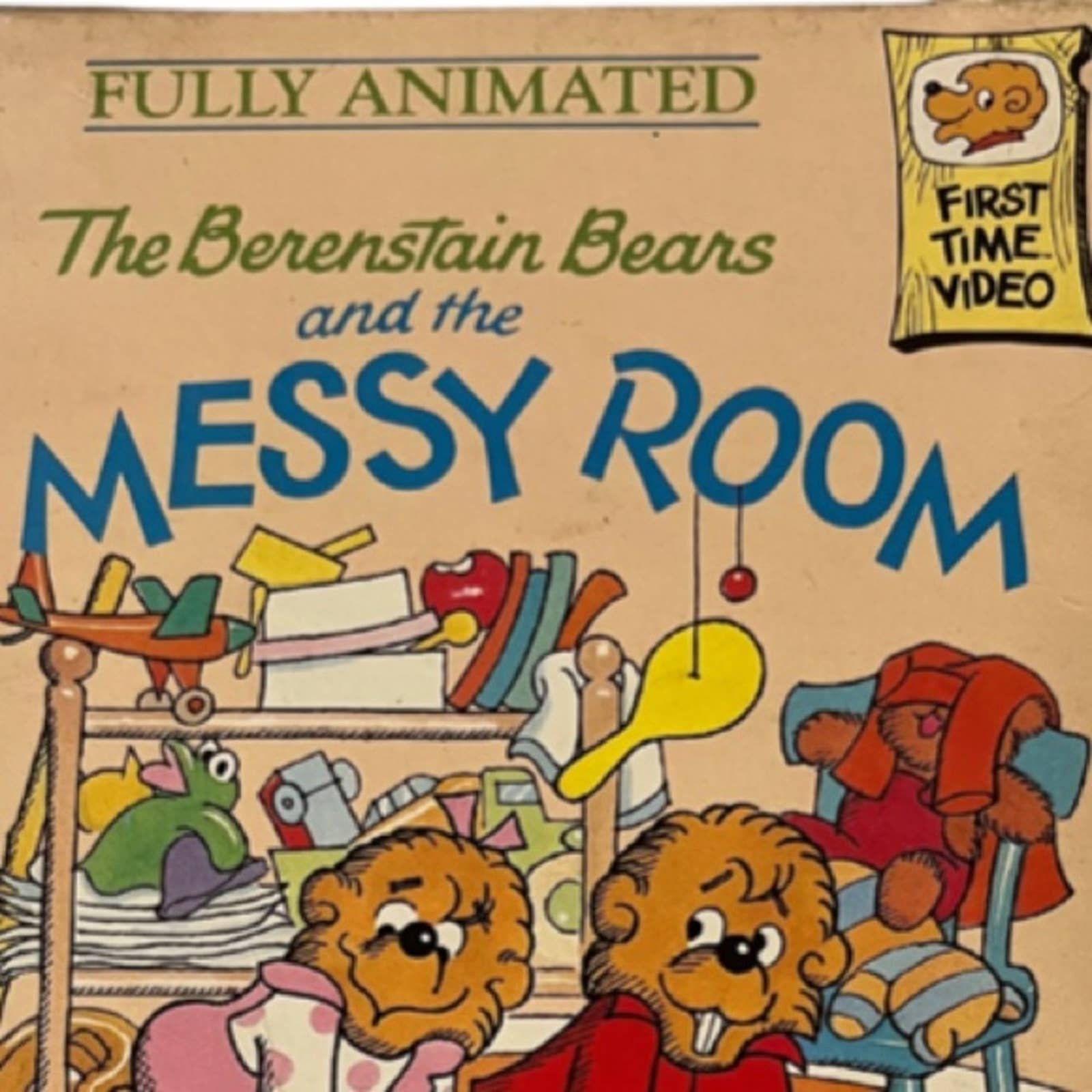 The Berenstain Bears and the Messy Room - Etsy