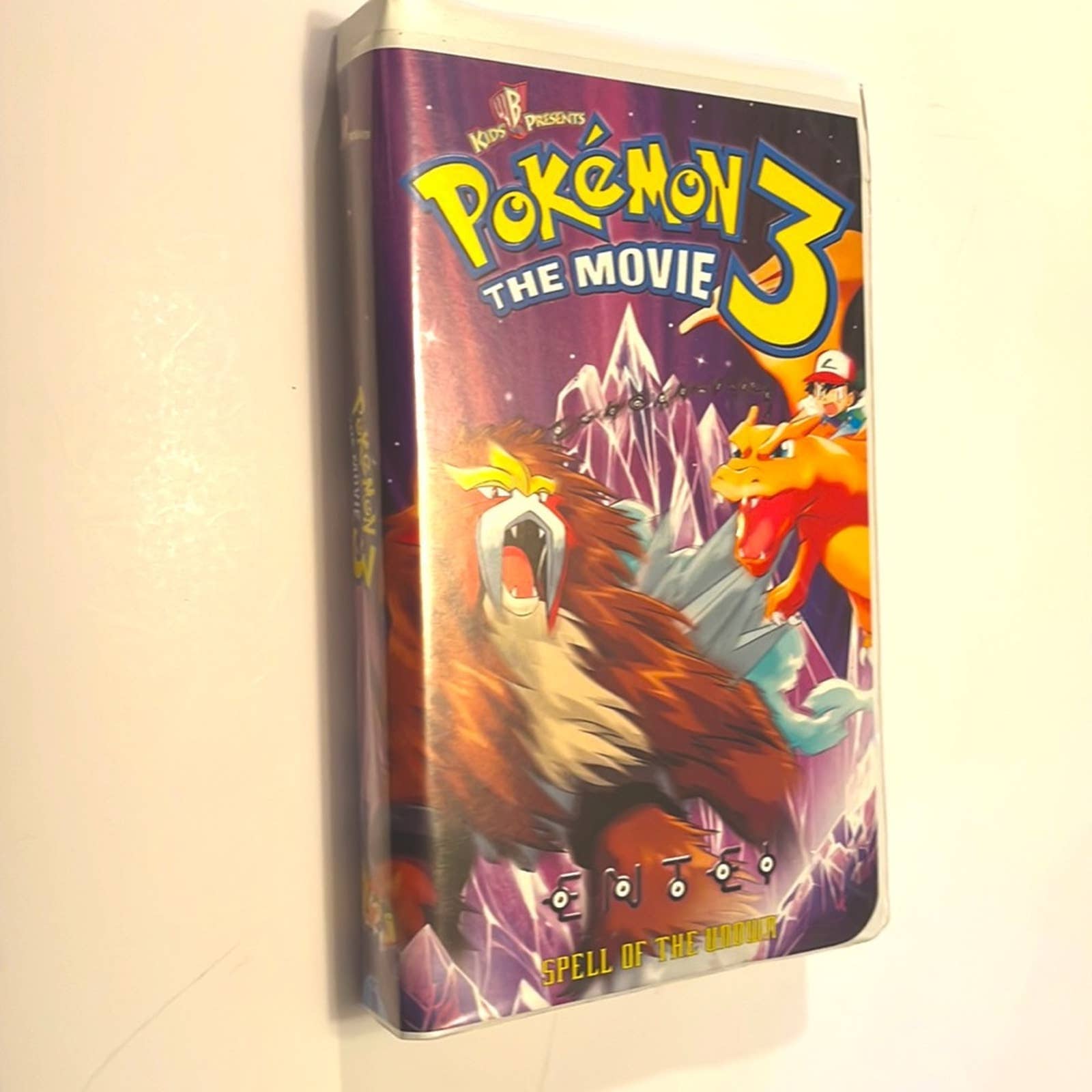 Pokémon Three the Movie VHS Clamshell Tape - Etsy