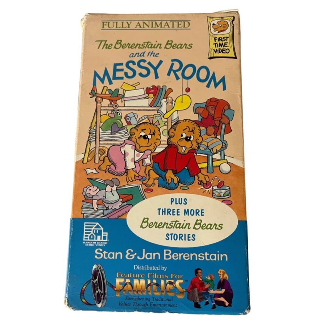 The Berenstain Bears and the Messy Room - Etsy