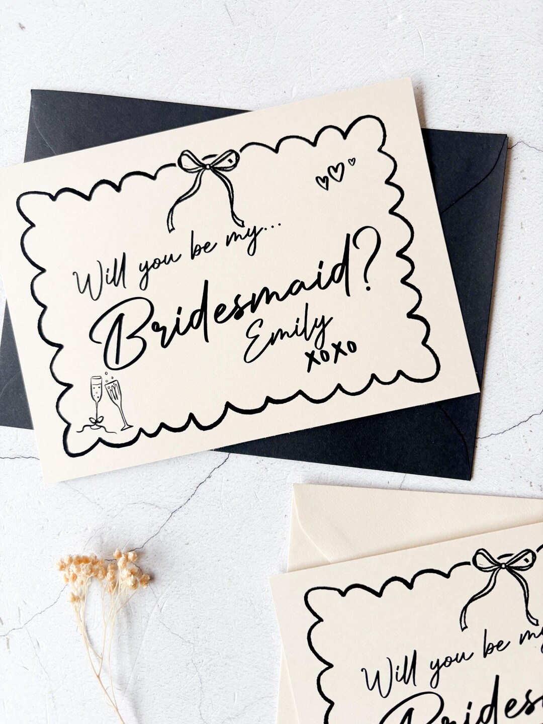 Bridesmaid Proposal Card | WHIMSICAL ALMOND PROPOSAL | Will You Be My ...
