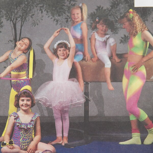 Girls Leotard Gymnastics Sewing Pattern - Etsy