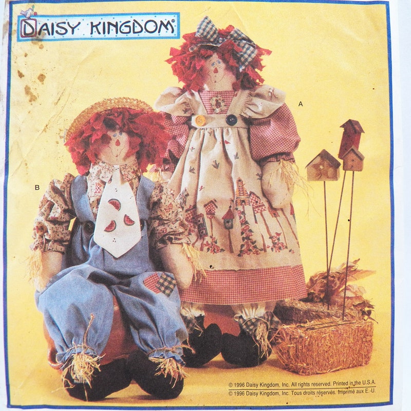 Scarecrow Dolls - Etsy