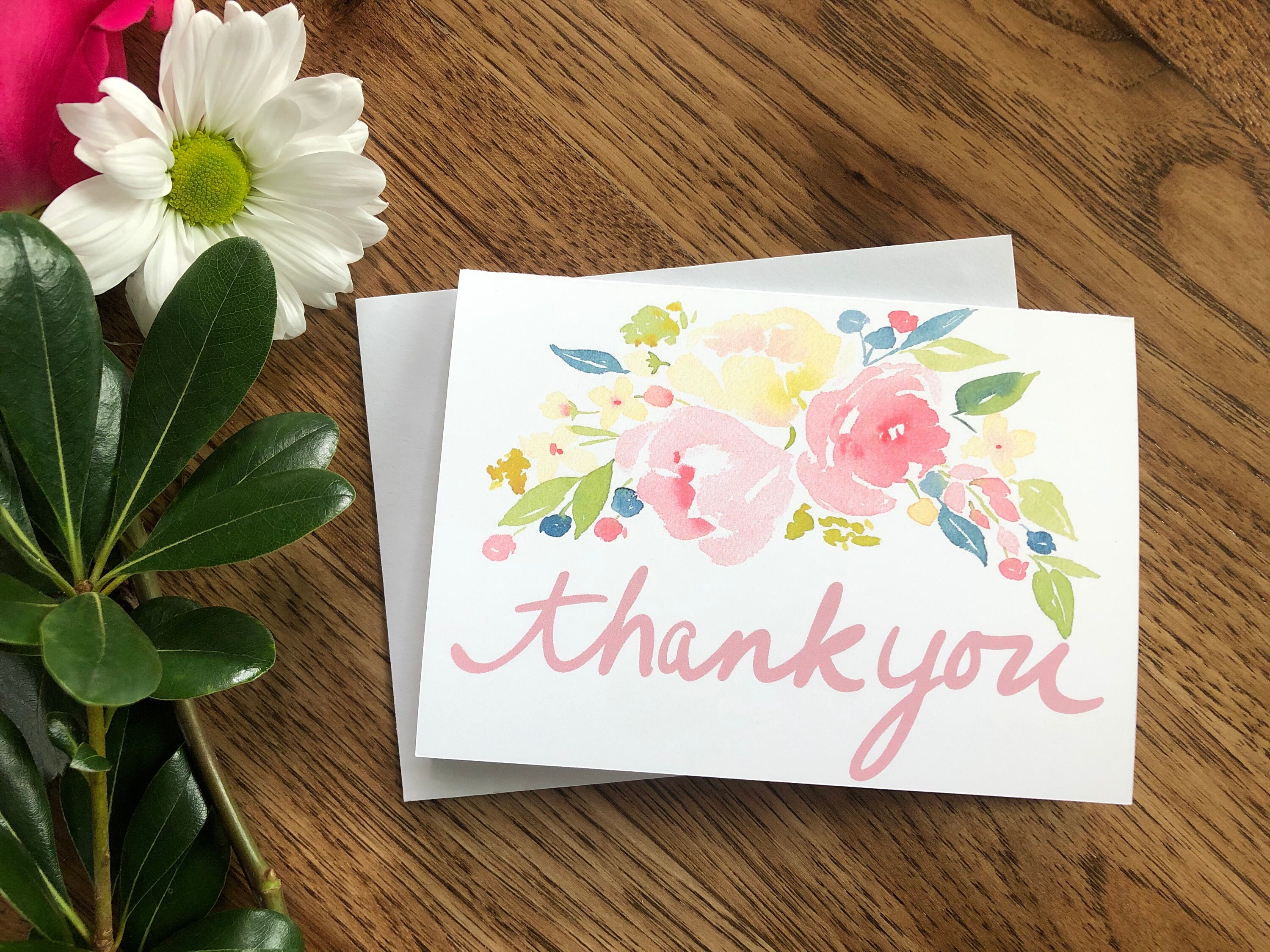 Springtime Thank You Cards 5/10 Pack Thank You Cards - Etsy