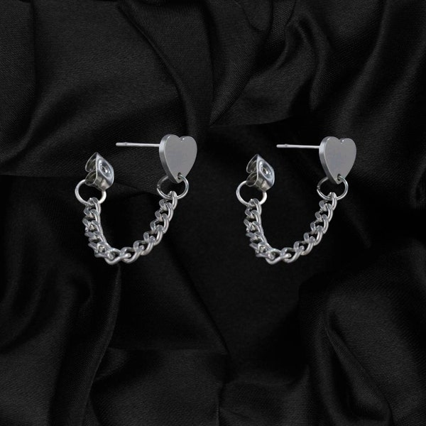 Grunge Earrings - Etsy