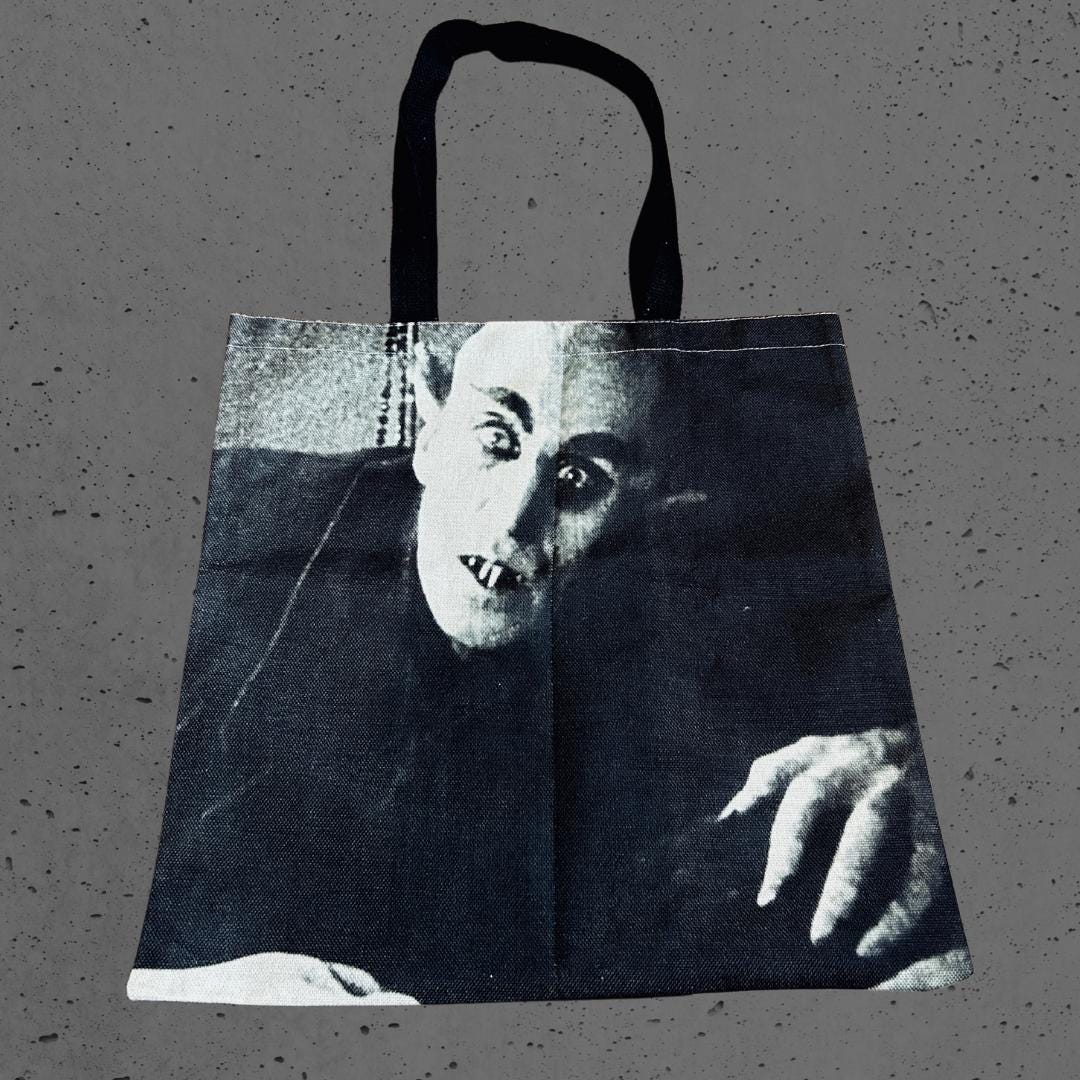 Horror Tote Bag Movie Tote Unisex Tote Bag Reusable Grocery Bag Book ...