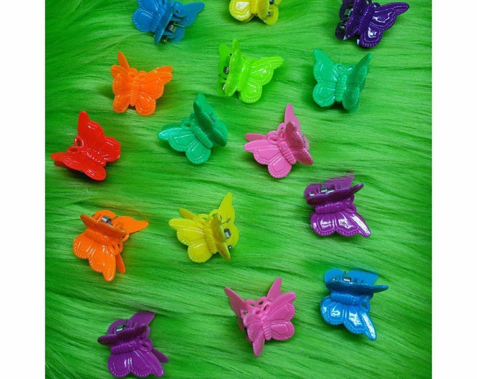 Colorful Butterfly Clips Hair Clips Hair Accessories Hair - Etsy