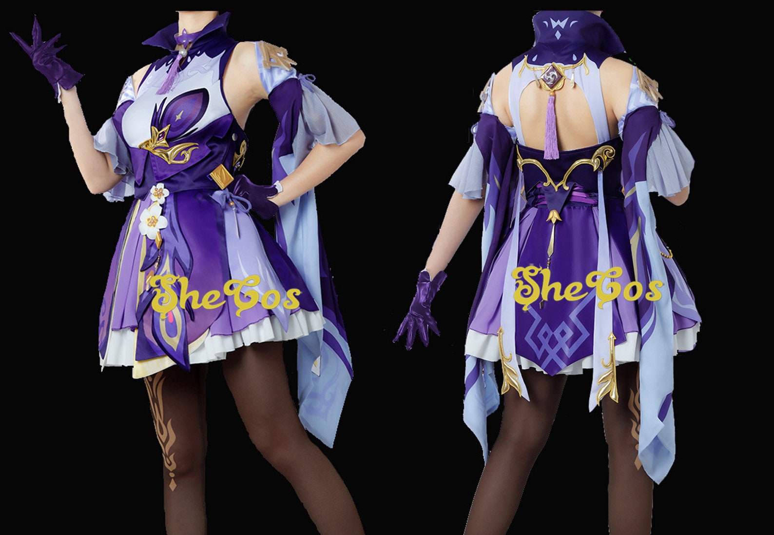 Plus Size Genshin Impact Keqing Cosplay Costume KeQing Game | Etsy