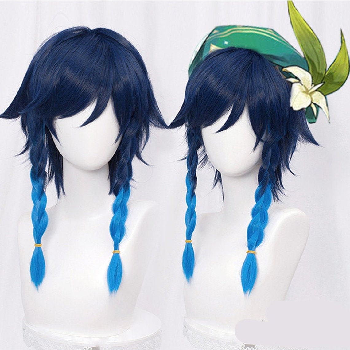 Genshin Impact Venti Cosplay Wig Venti Shoes Costume Etsy