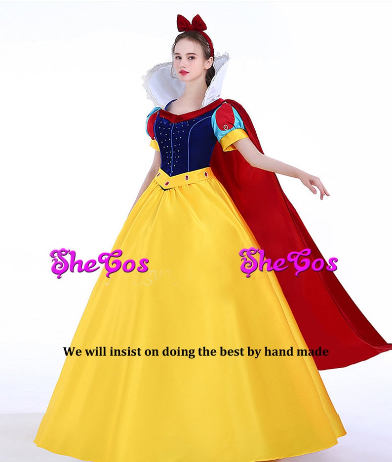 Snow White Costume Adult Snow White Dress Cosplay Costume For Etsy