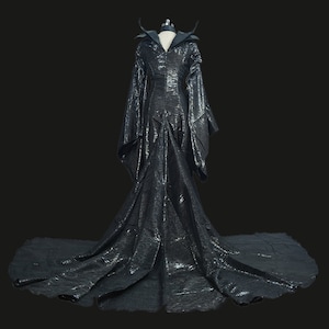 Maleficent Costume - Etsy