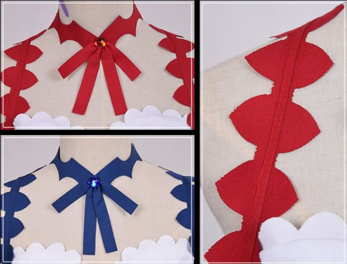 Rem/ram Costume Re:zero Rem and Ram Little Devil Maid Dress | Etsy