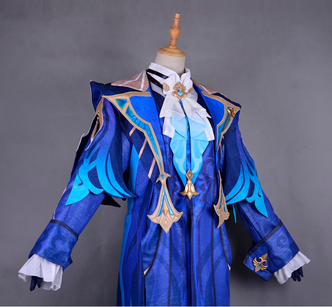 Genshin Impact Neuvillette Cosplay Costume - Etsy