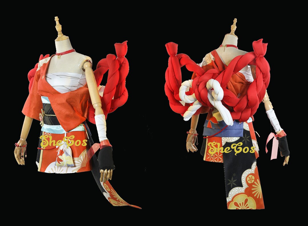 Yoimiya Dress Genshin Impact Yoimiya Cosplay Costume Yoimiya - Etsy ...