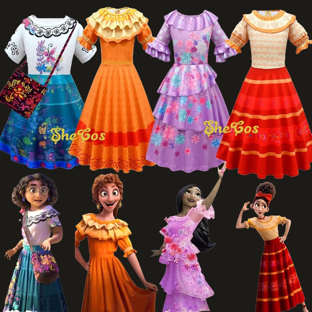 Encanto Mirabel Encanto Pepa Dress Luisa Isabela Madrigal Etsy Ireland