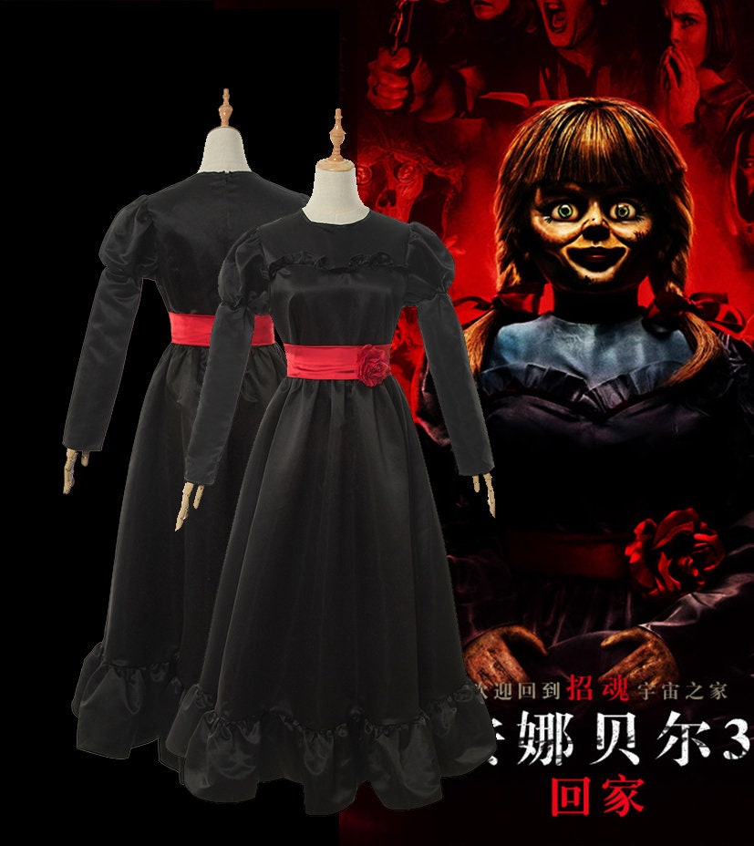 Annabelle Costume adult Annabelle dress kids Halloween Nun | Etsy