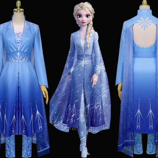 Frozen 2 Elsa Dress - Etsy