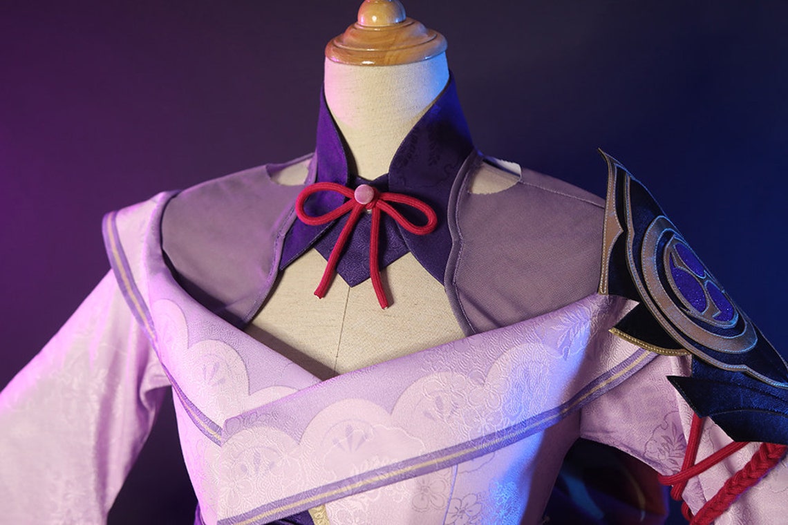 Shogun Raiden dress Genshin Impact Shogun Raiden Cosplay | Etsy