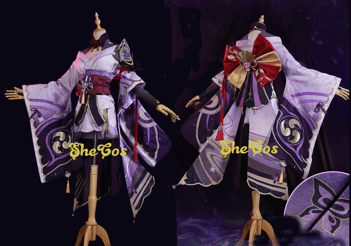 Shogun Raiden Dress Genshin Impact Shogun Raiden Cosplay - Etsy Canada