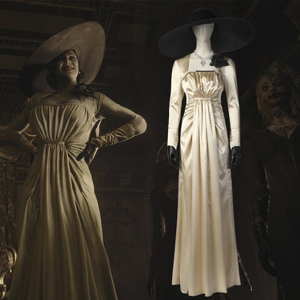 Plus size lady dimitrescu dress - Etsy.de