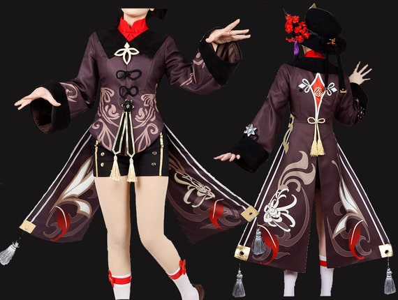 Genshin Impact Hu Tao Costume Cosplay Coat Handmade Costumes Specialty ...