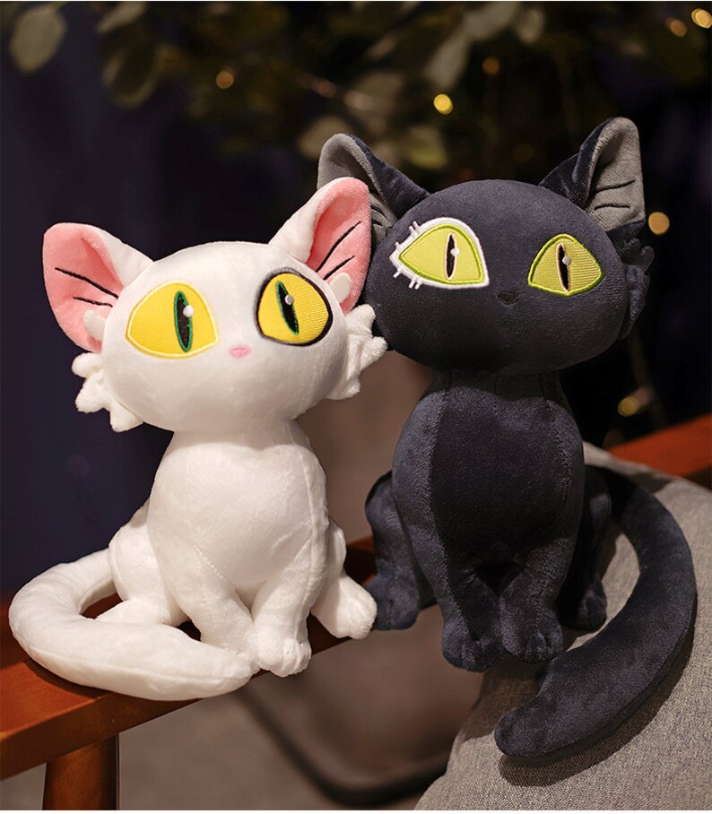Suzume No Tojimari Plush Toy Daijin Cat and Sadaijin Black Cat - Etsy ...