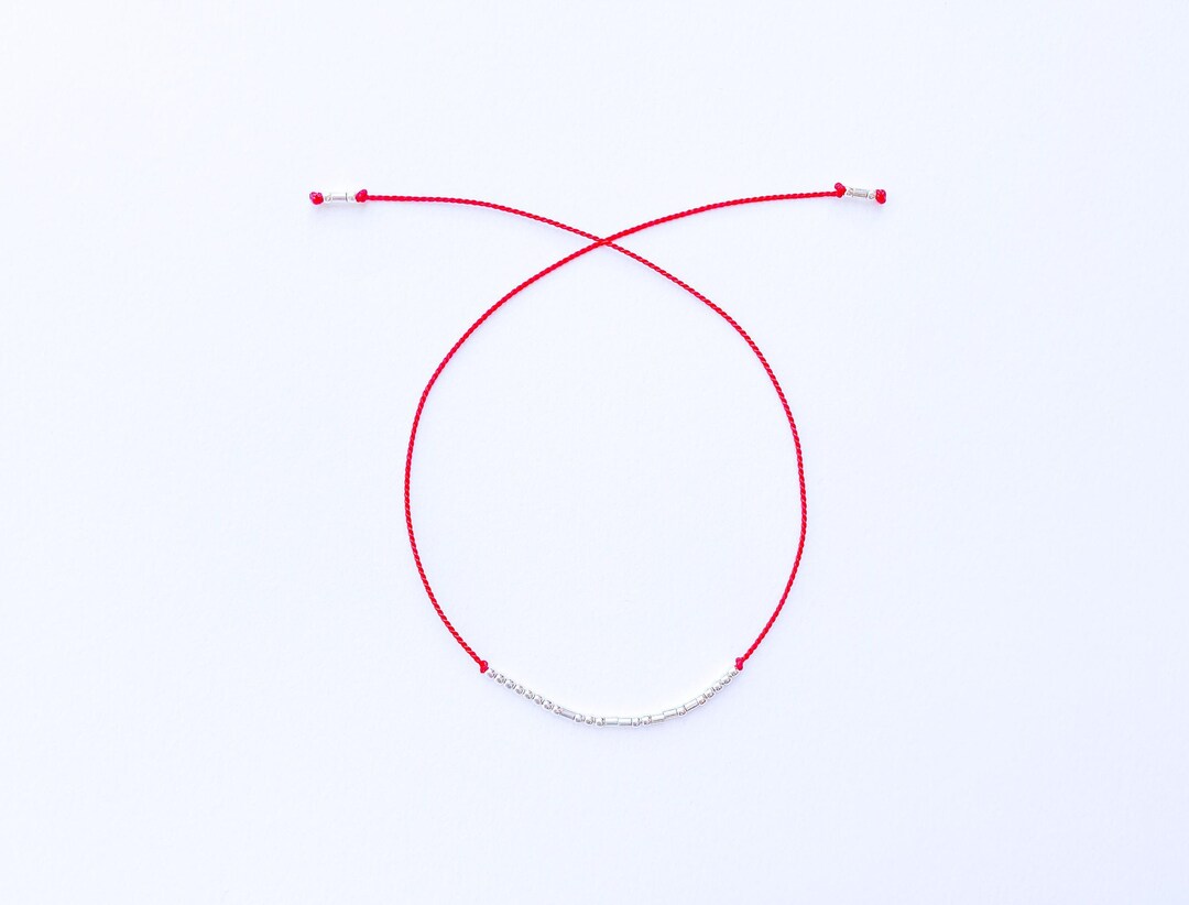 Morse Code Bracelet for Luck With the Word happiness Encrypted in the ...