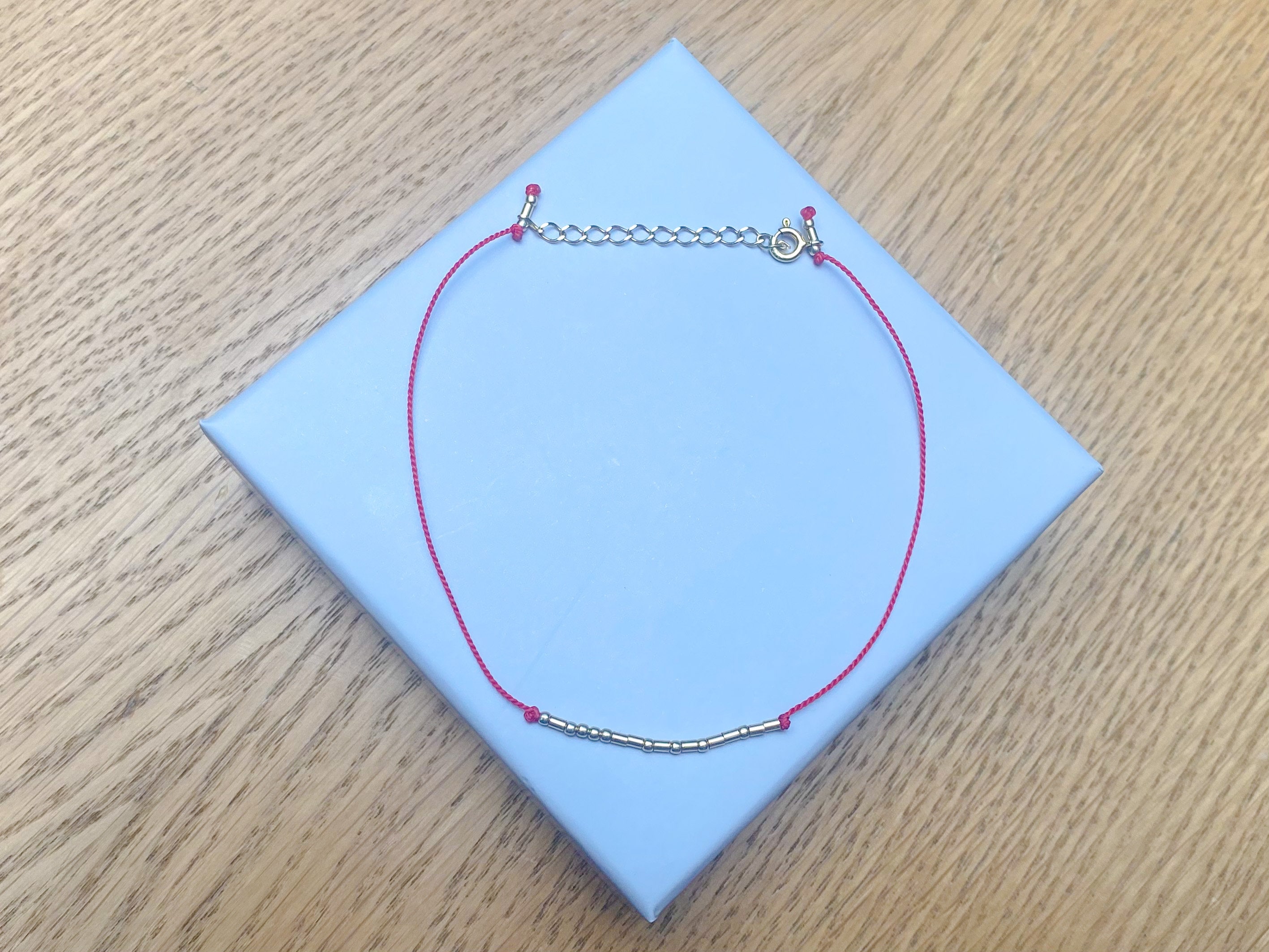 Morse Code Bracelet for Luck With the Word lucky Encrypted in the ...