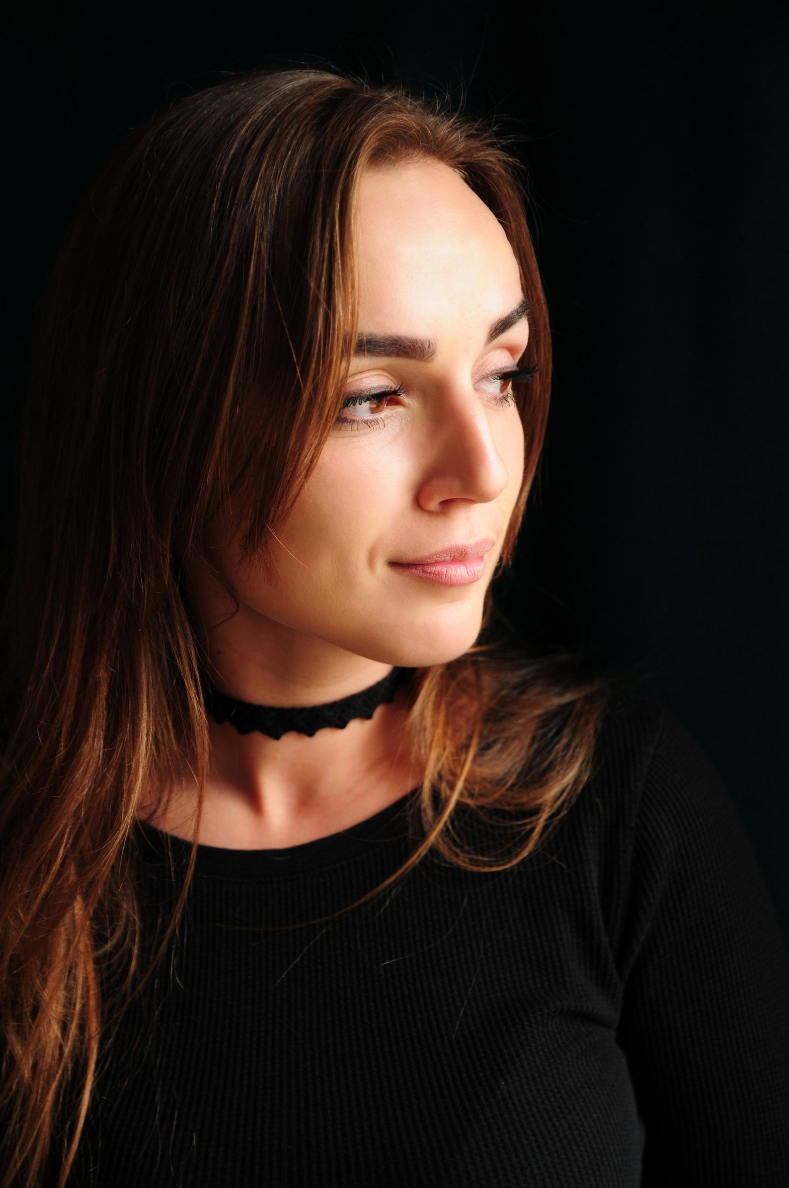 Black Lace Choker / Black Lace Necklace / TRANSPARENT CHOKER - Etsy