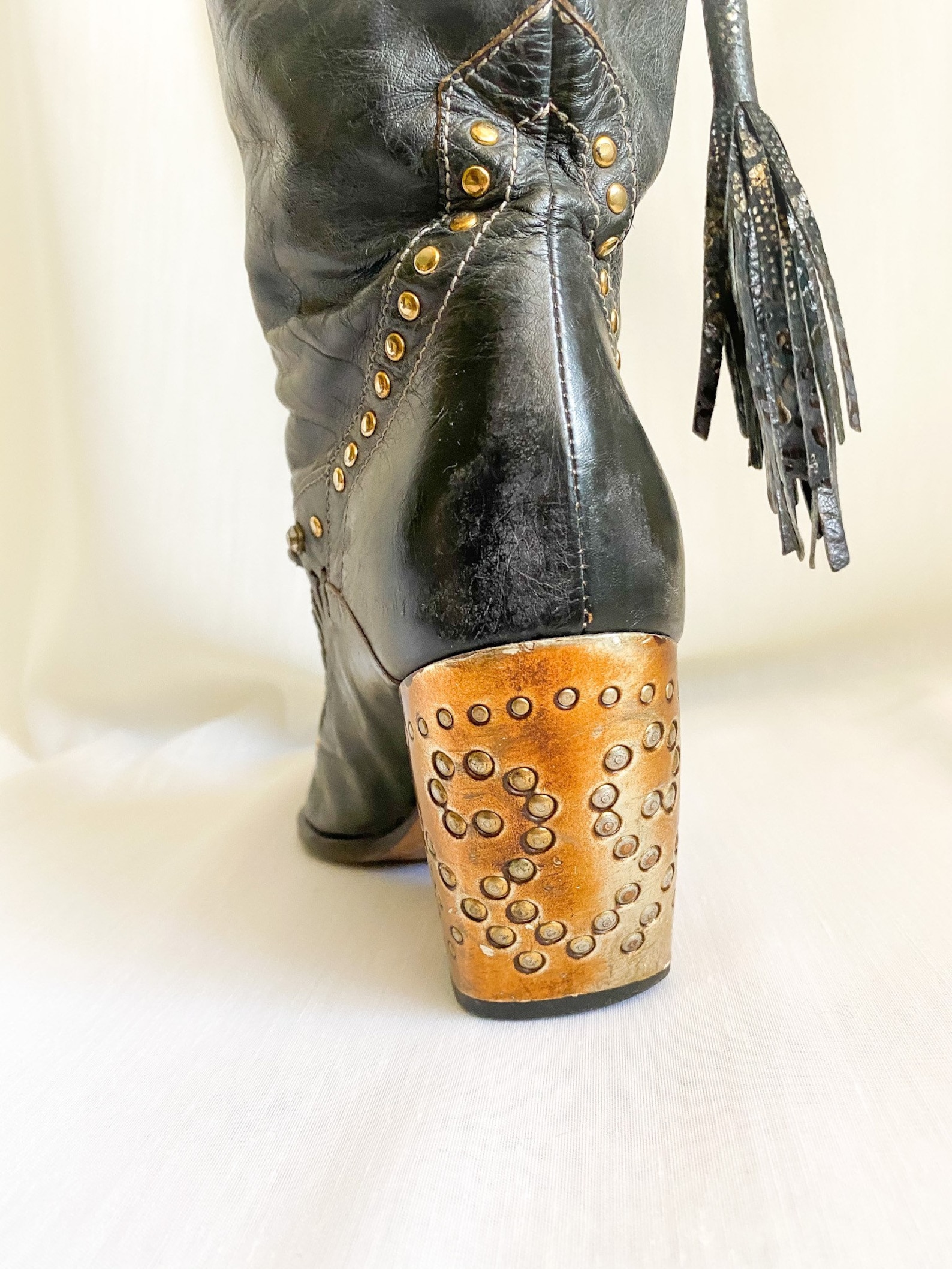 El Vaquero Boots Snake cowboy boots women shoes cowboy brown | Etsy