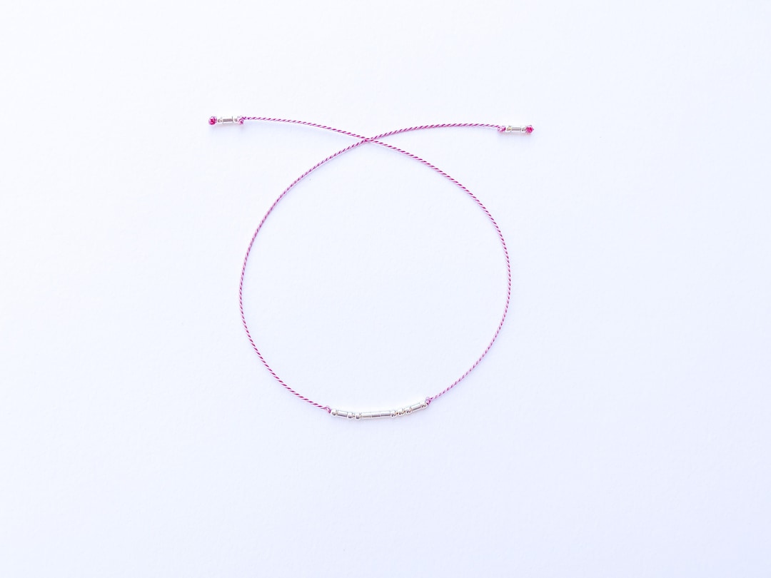 Morse Code Bracelet for Luck With the Word love - Etsy