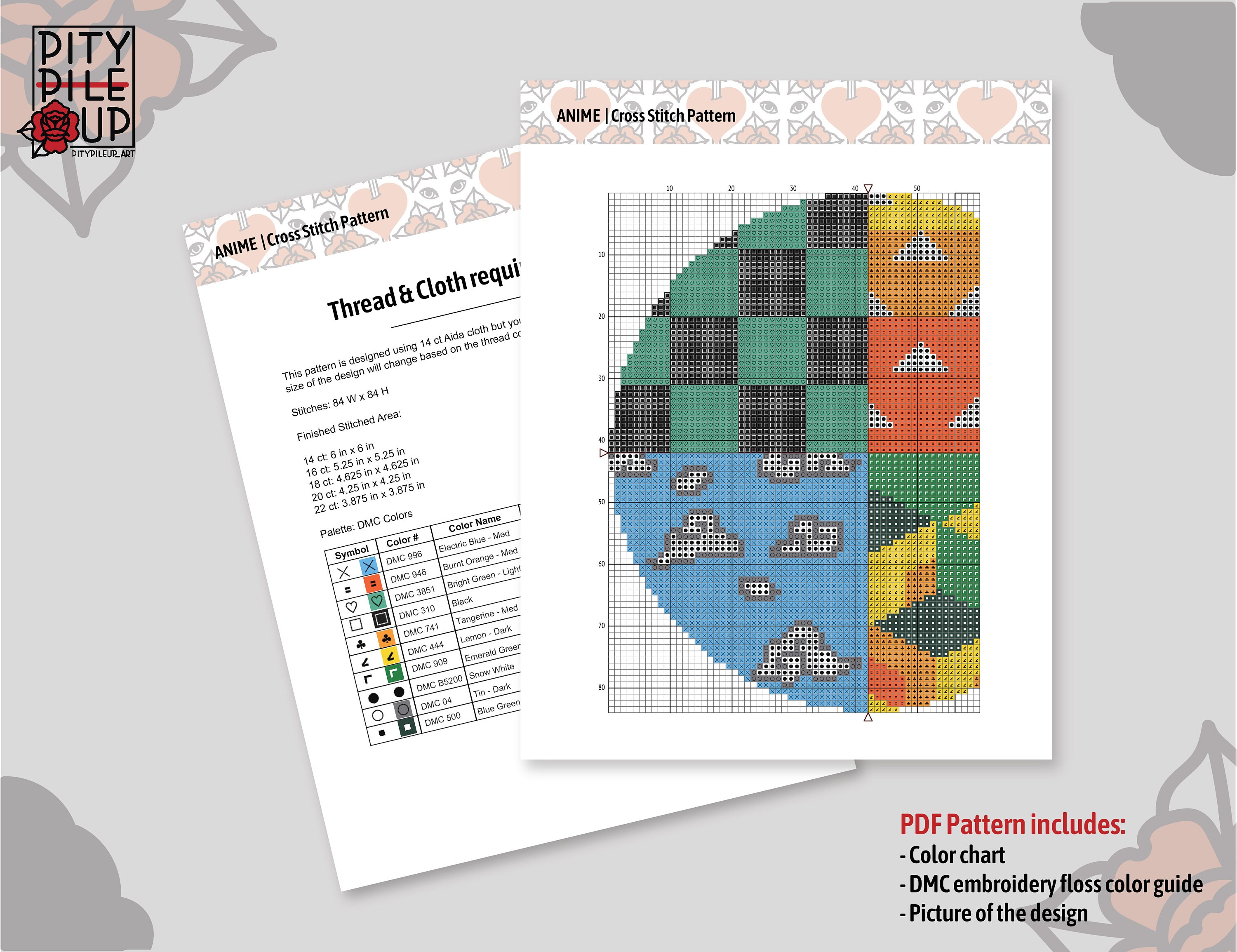 Howl & Sophie Cross Stitch Pattern Howl's Moving Castle - Etsy