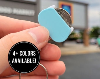 ALDI REMOVABLE Quarter Keychain for Shopping Cart Aldi Quarter Keeper ...