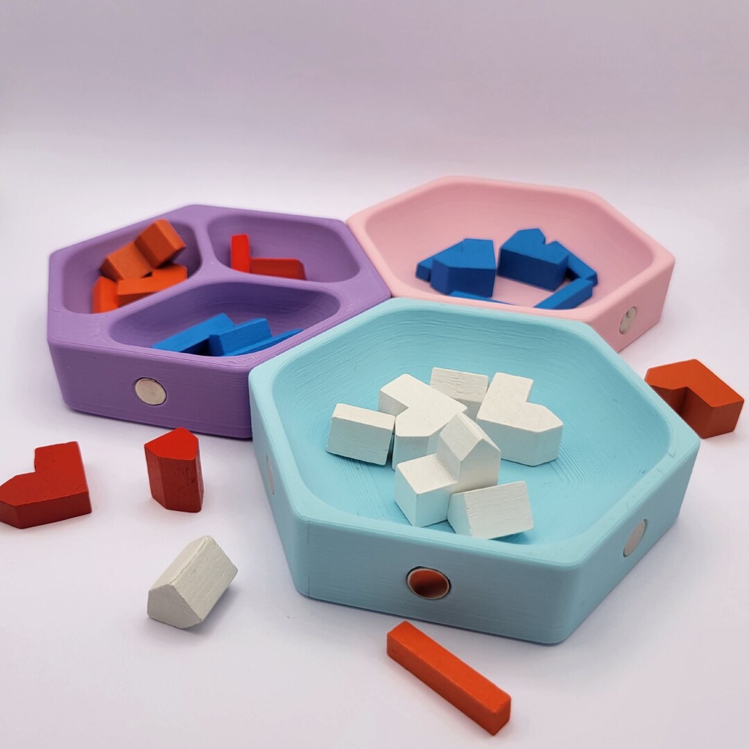 Board Game Trays for Game Piece Holder Storage - Board Game Accessories ...