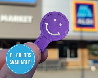 ALDI REMOVABLE Quarter Keychain for Shopping Cart Aldi Quarter Keeper ...