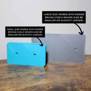 Power Brick Holder for Power Brick Mount for Universal Power Supply ...