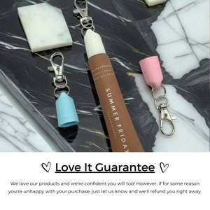 Summer Fridays Keychain Cap for Summer Fridays Key Chain Cap Holder Lip ...