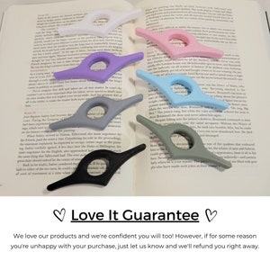 Thumb Page Holder for Book Holder for Reading - Book Holder Thumb Gift ...